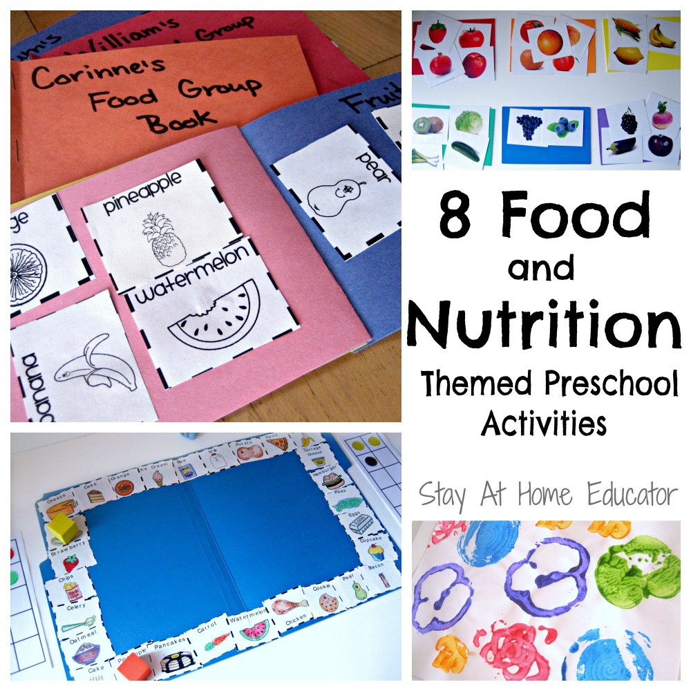 Eight Food And Nutrition Theme Preschool Activities Eight Food And Nutrition Theme Preschool Activities
