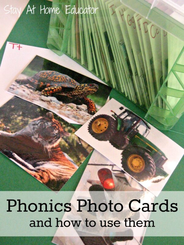 Phonics Photo Cards And How To Use Them - Stay at Home Educator