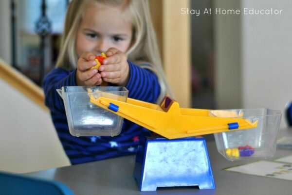Balancing Scale and Counting Bears Printable Activities