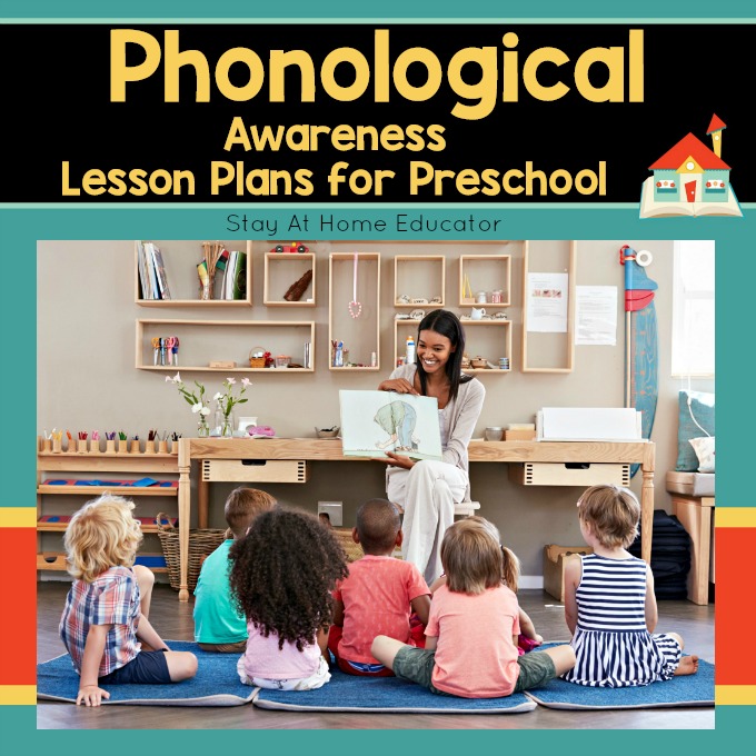 Phonological Awareness Preschool Lesson Plans Stay At Home Educator Phonological Awareness Preschool Lesson Plans Stay At Home Educator