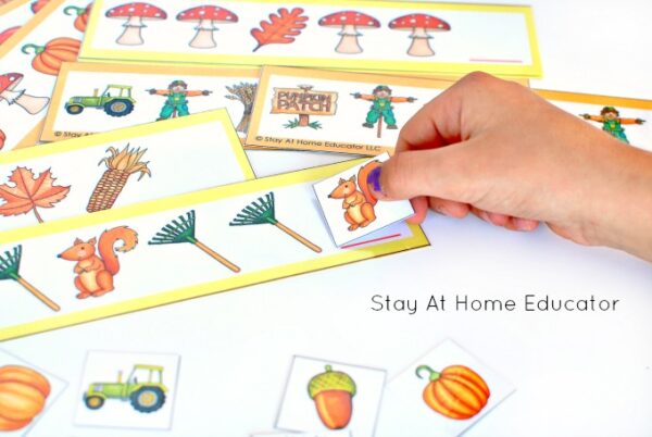 6 Low-Prep Fall Activities for Preschoolers - Stay At Home Educator