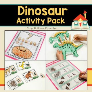 Dinosaur Activities for Preschool Lesson Plans - Stay At Home Educator