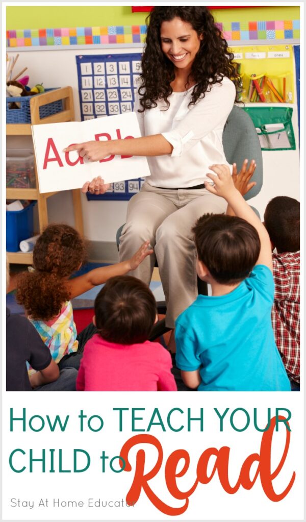 How to Teach Your Child to Read in Preschool - Stay At Home Educator