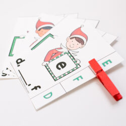 Christmas Alphabet Activities for Preschool - Stay At Home Educator