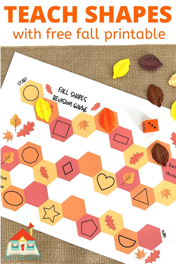 5 Shape Activities For Fall Stay At Home Educator
