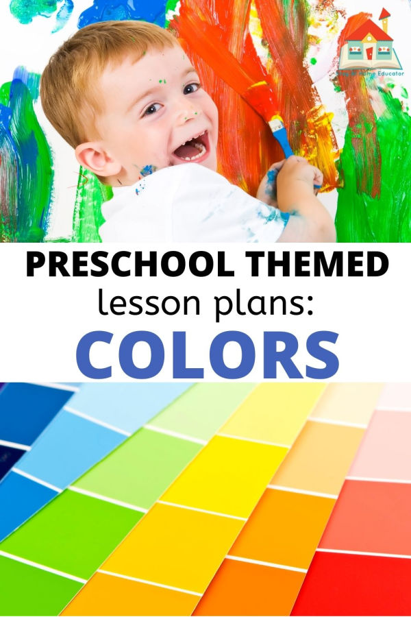 Free Color Lesson Plans For Preschool Stay At Home Educator