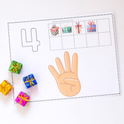 Christmas Number Activities for Preschool - Stay At Home Educator