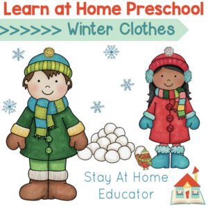 Winter Themes for Preschool: Free Lesson Plans Inside! - Stay At Home ...