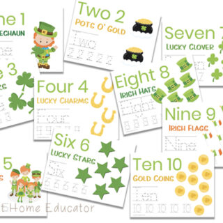 20 FREE St. Patrick's Day Printables for Preschoolers