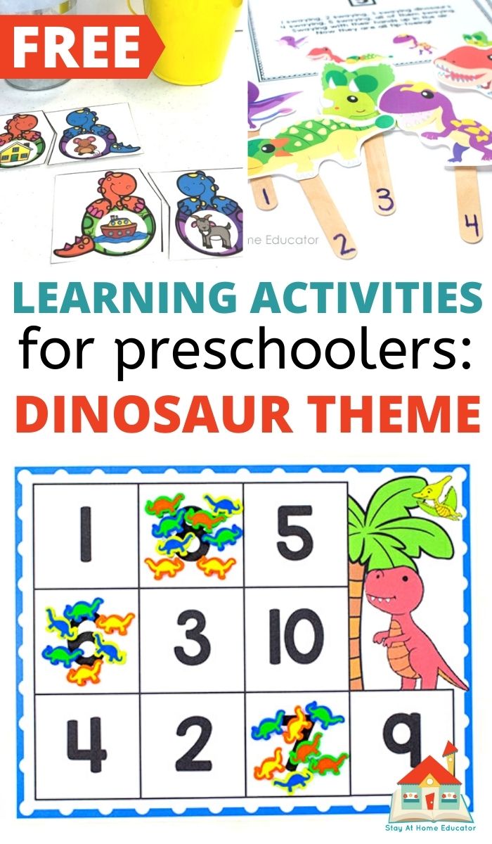 20+ Engaging Preschool Dinosaur Activities