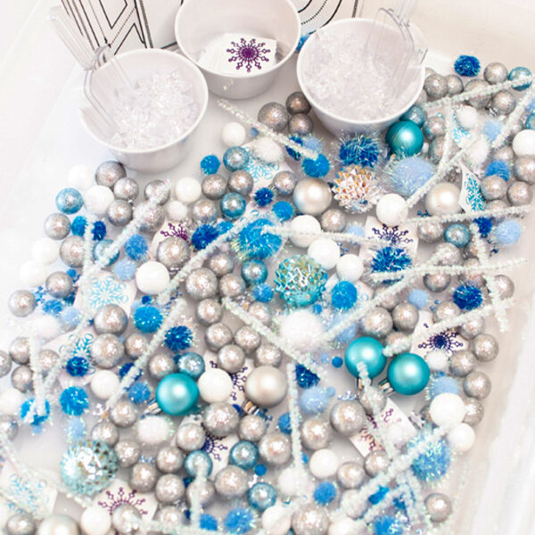 Easy Winter Sensory Bin Ideas for Preschool - Stay At Home Educator