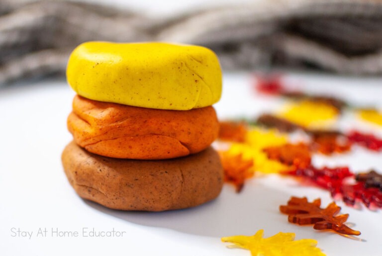 Creative Autumn Playdough Ideas for Preschool - Stay At Home Educator