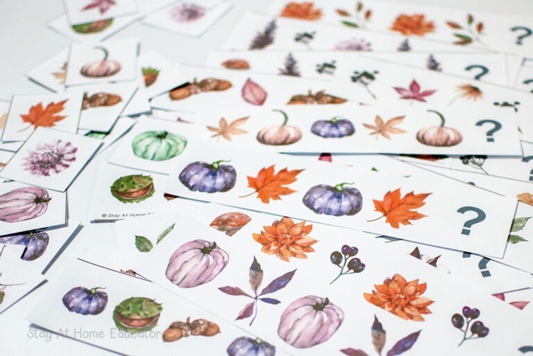 Creative Ways to Explore Fall Patterns in Preschool - Stay At Home Educator