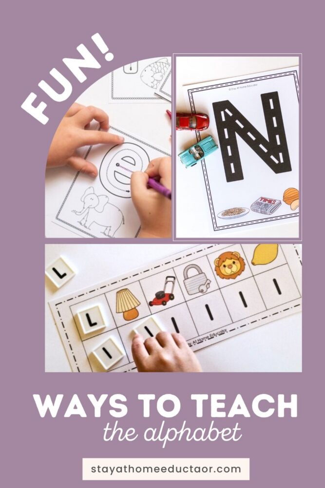 Fun Ways to Teach Letter Recognition in Preschool - Stay At Home Educator