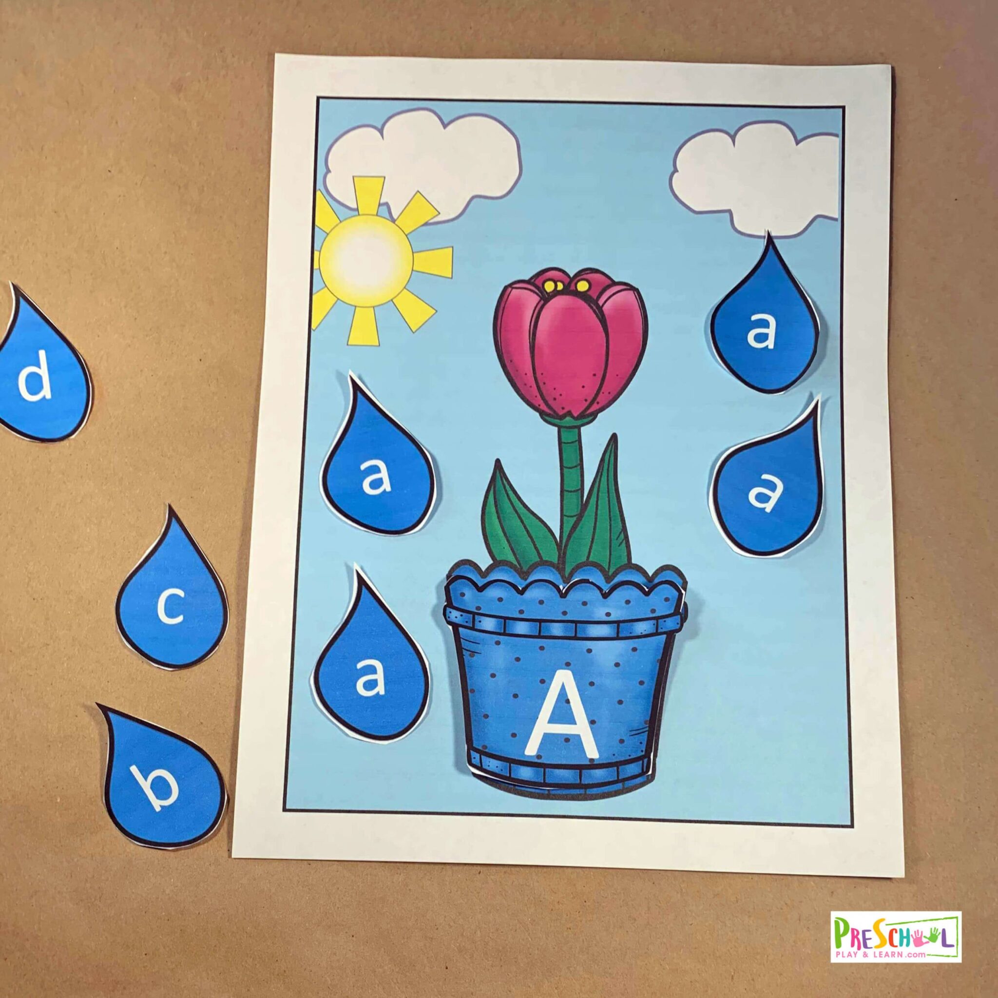 Free Spring Letter Printables for Preschool (20+ Activities) - Stay At ...
