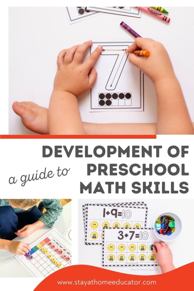 Preschool Math Skills: What to Teach in Preschool - Stay At Home Educator