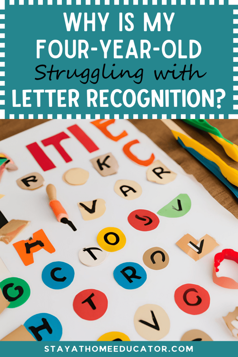 Problems with Letter Recognition - Stay At Home Educator
