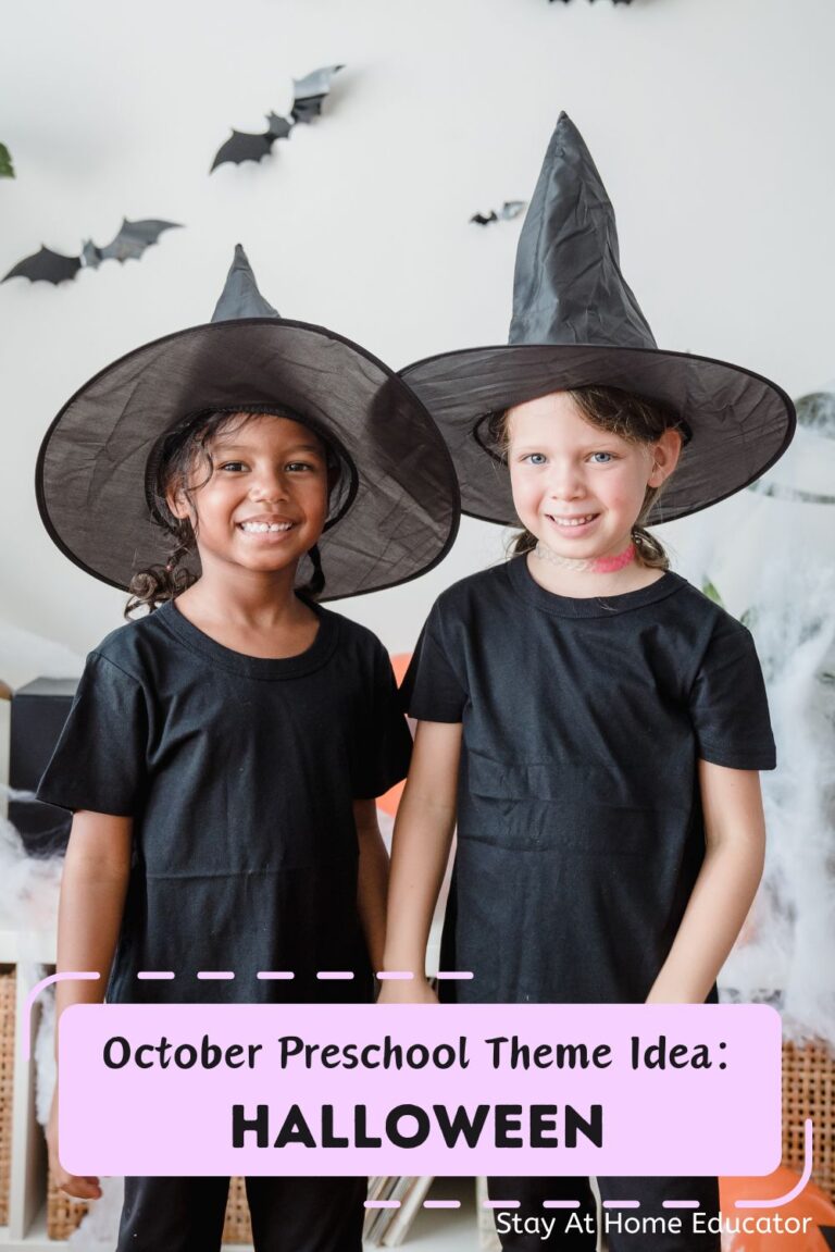October Preschool Theme Ideas - Stay At Home Educator