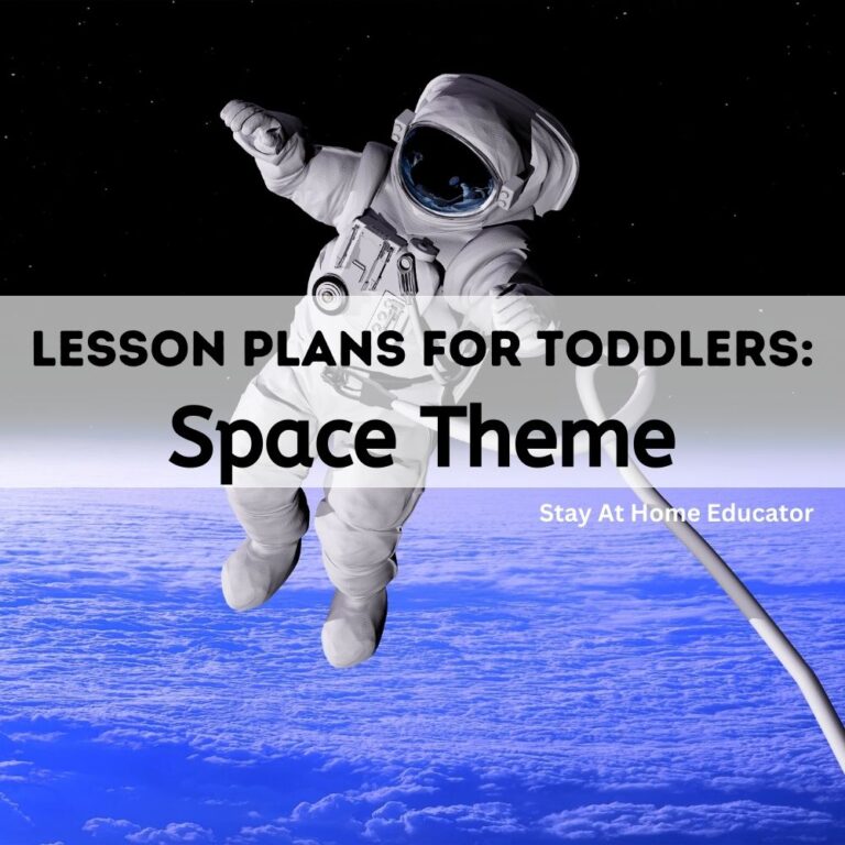 How to Create a Lesson Plan for Toddlers - Stay At Home Educator