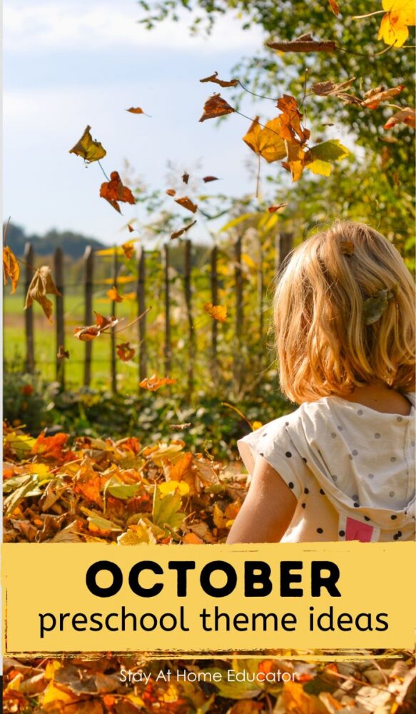 October Preschool Theme Ideas - Stay At Home Educator