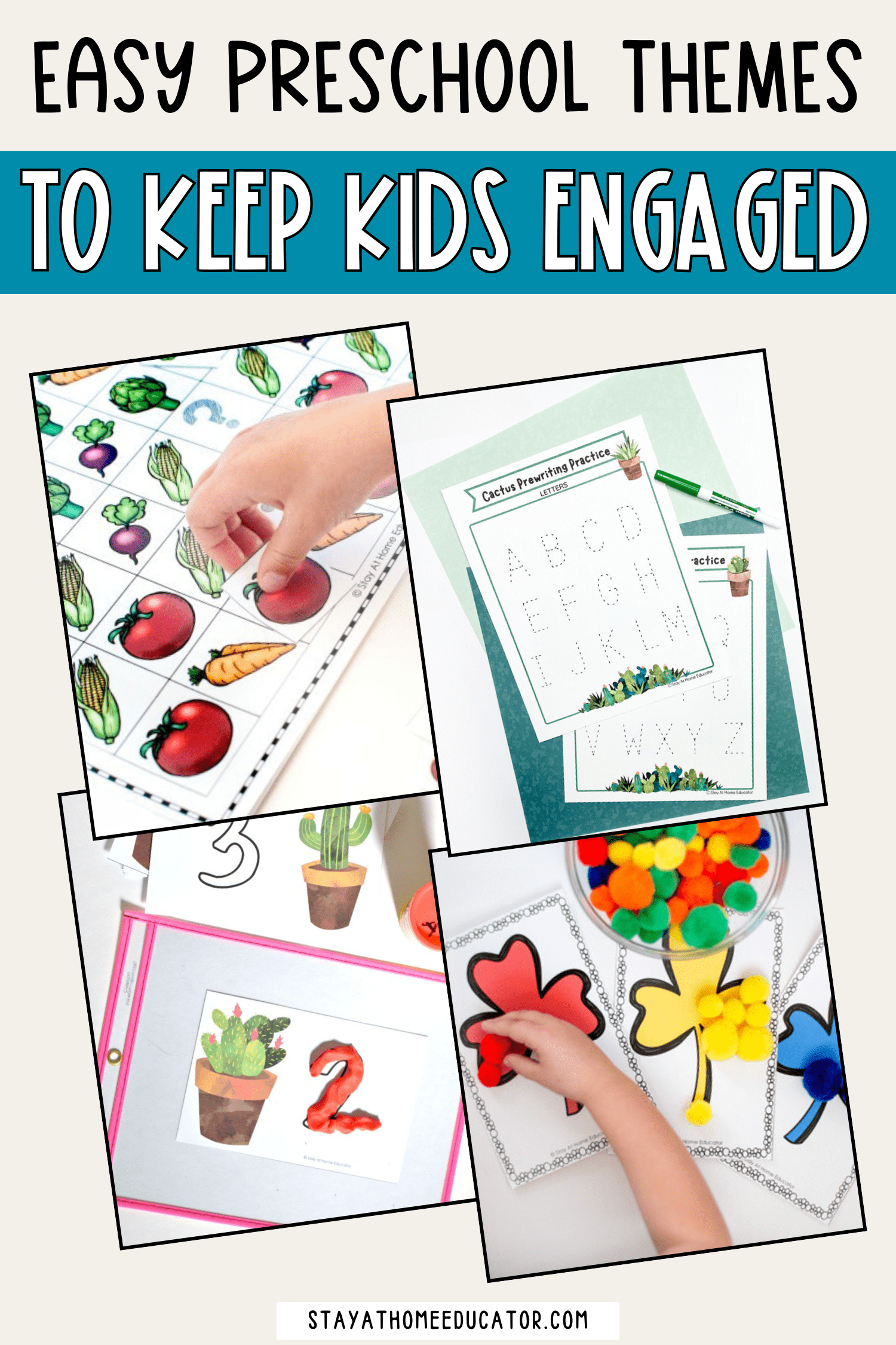 Easy Preschool Theme Ideas - Stay At Home Educator