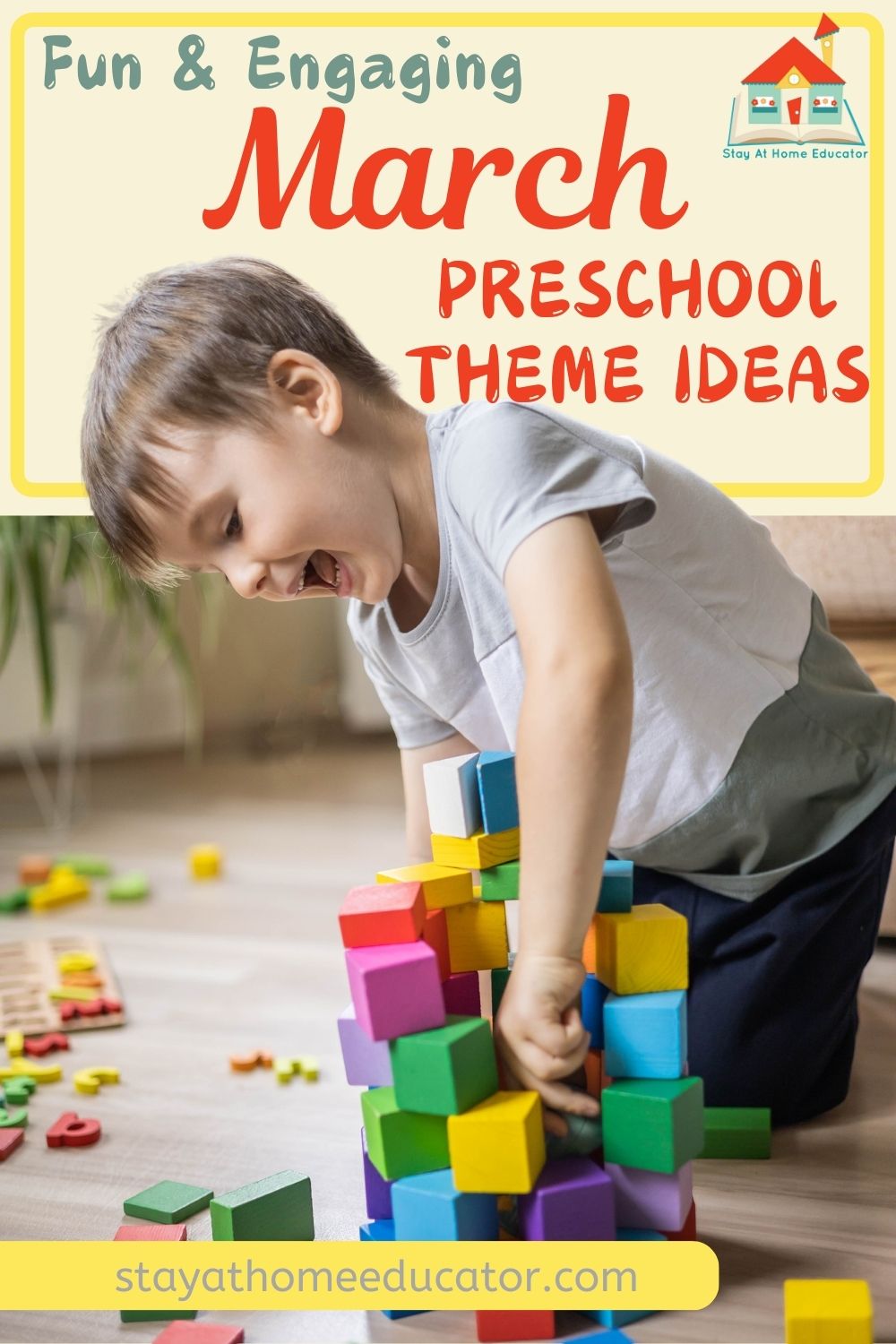 March Preschool Theme Ideas - Stay At Home Educator