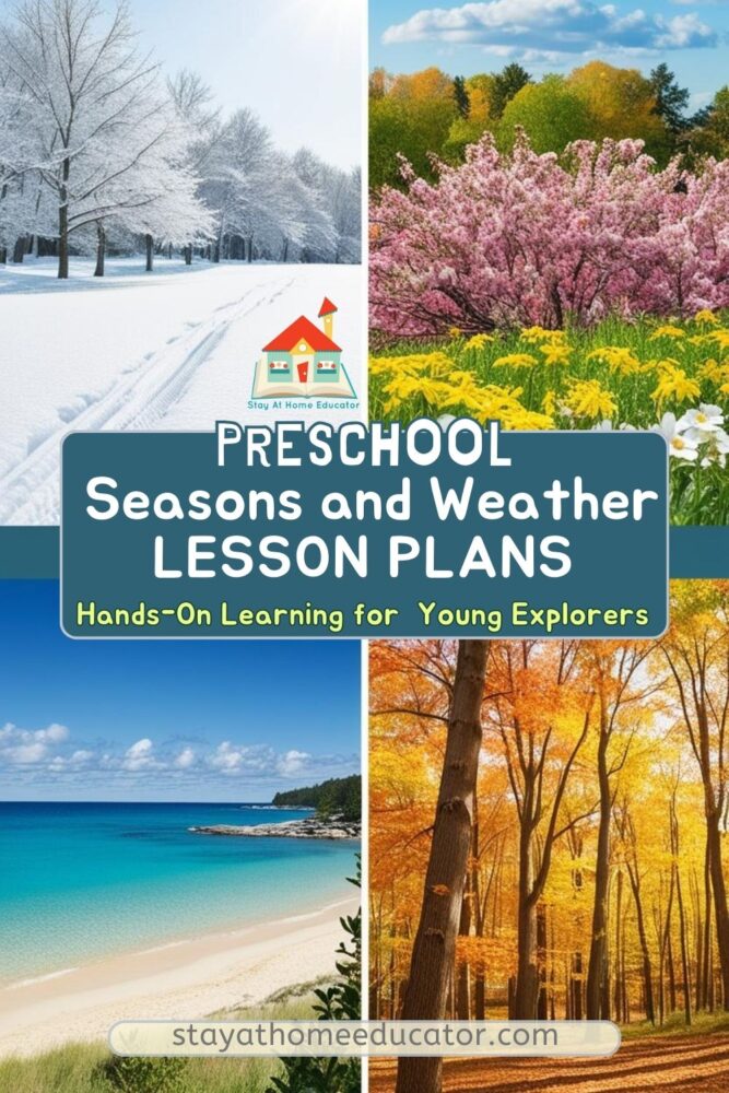 Preschool Seasons And Weather Lesson Plans - Stay At Home Educator