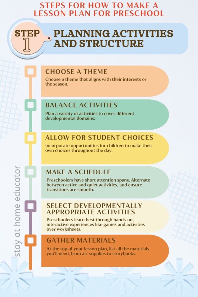 How to Make a Lesson Plan for Preschool: A Step-by-Step Guide - Stay At ...