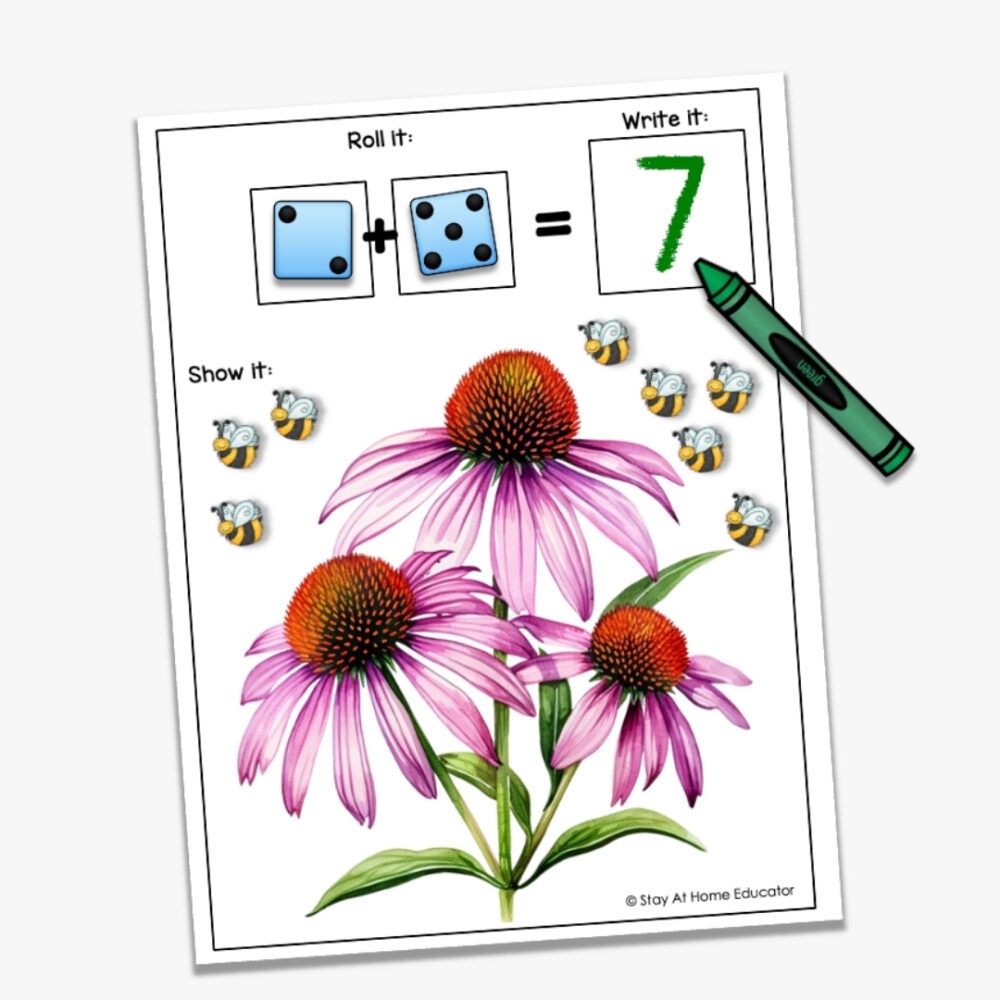 Bees & Honey Preschool Centers: Printables for Kids