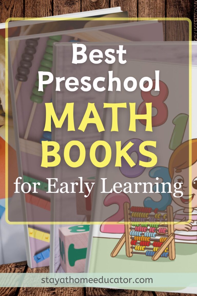 Best Preschool Math Books for Early Learning - Stay At Home Educator