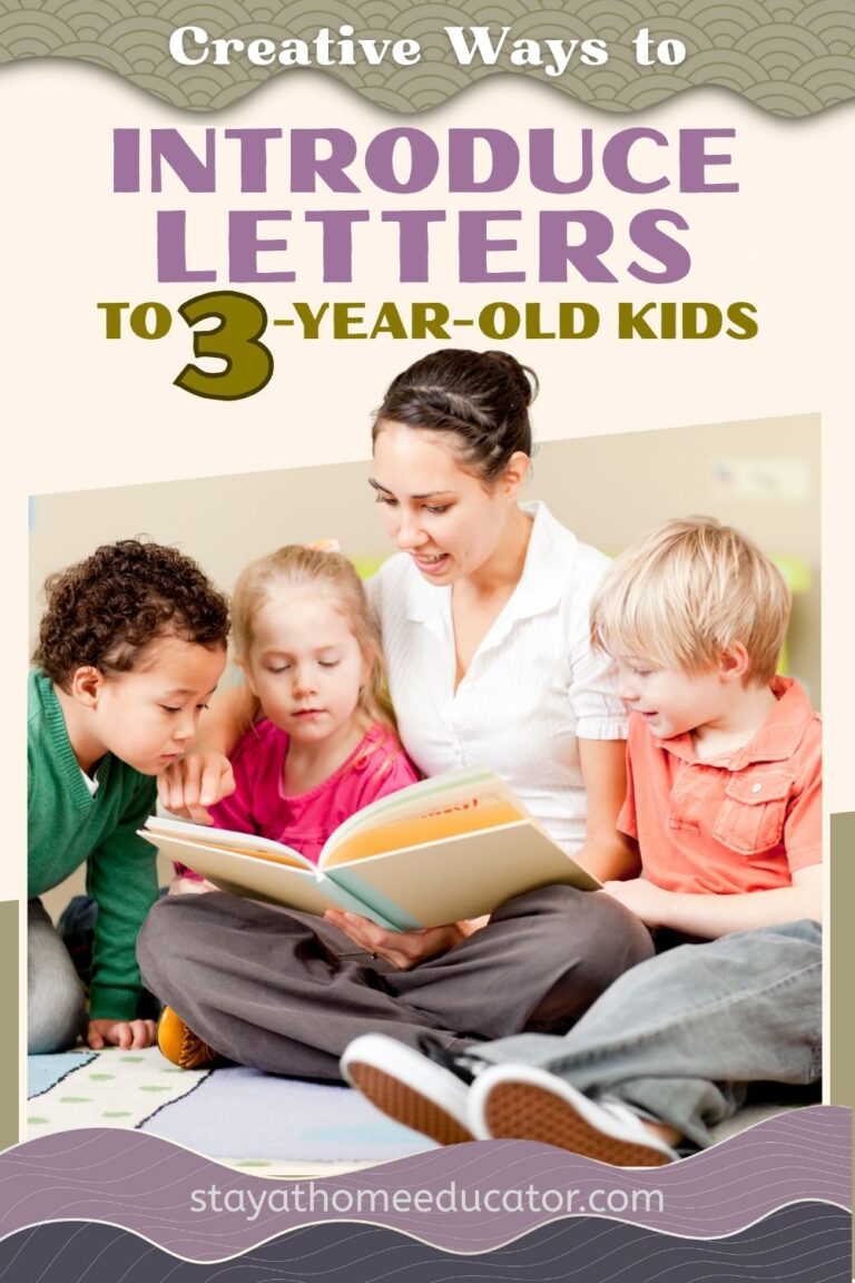 Letter Recognition at Age 3 - Stay At Home Educator