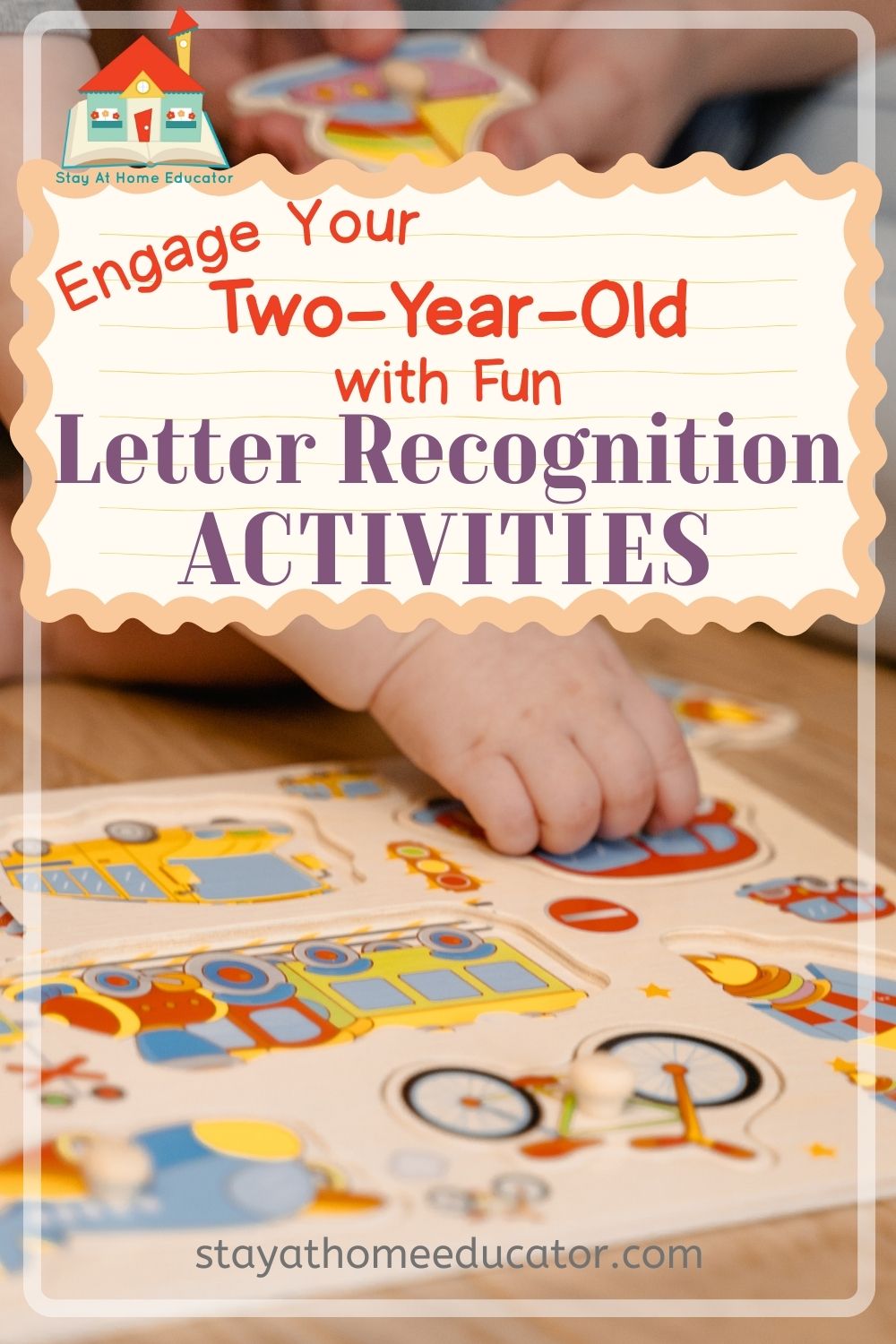 Letter Recognition at Age Two - Stay At Home Educator