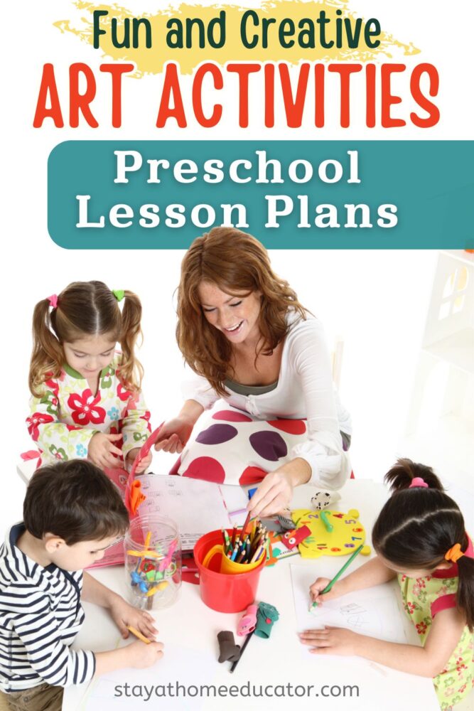 Art Activities Preschool Lesson Plans - Stay At Home Educator