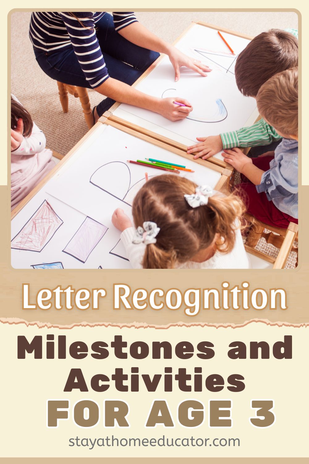 Letter Recognition at Age 3 - Stay At Home Educator