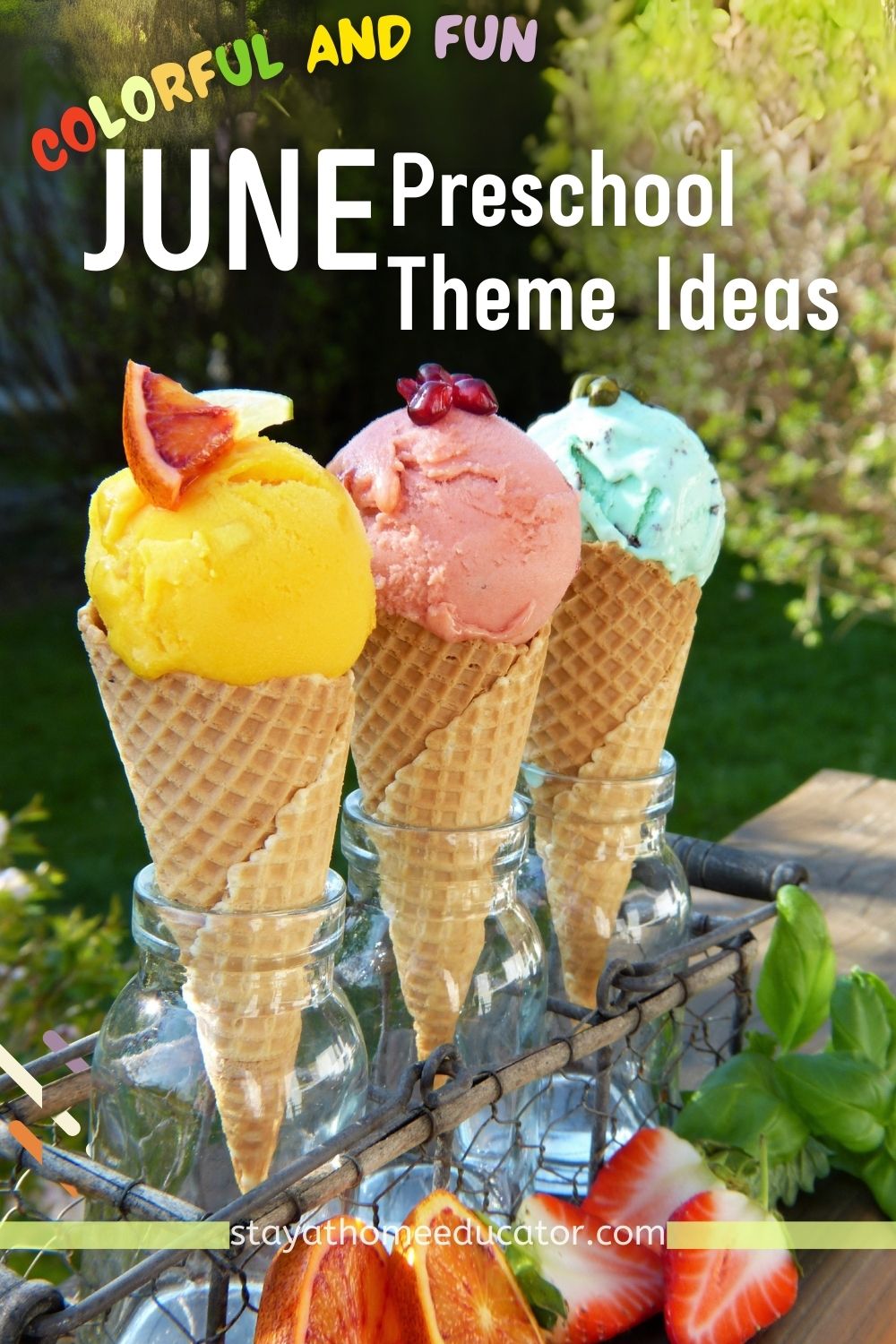 June Preschool Theme Ideas for Summer Fun - Stay At Home Educator