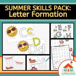 20+ Summer Printables for Preschoolers - Stay At Home Educator
