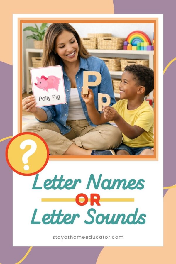 Letter Names or Sounds First? What Preschool Teachers Should Do - Stay ...