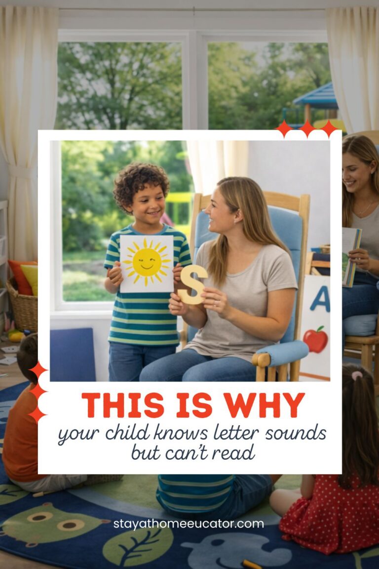 Child Knows Letter Sounds But Can’t Read? Here’s Why - Stay At Home ...